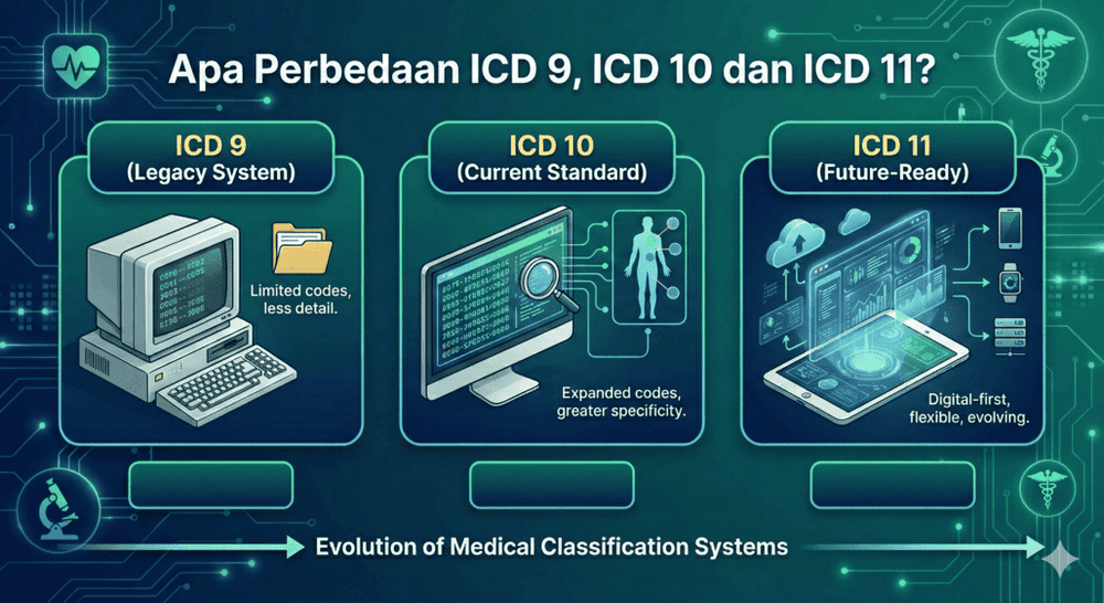 Rawat.ID - Apa Perbedaan ICD 9, ICD 10 dan ICD 11?
